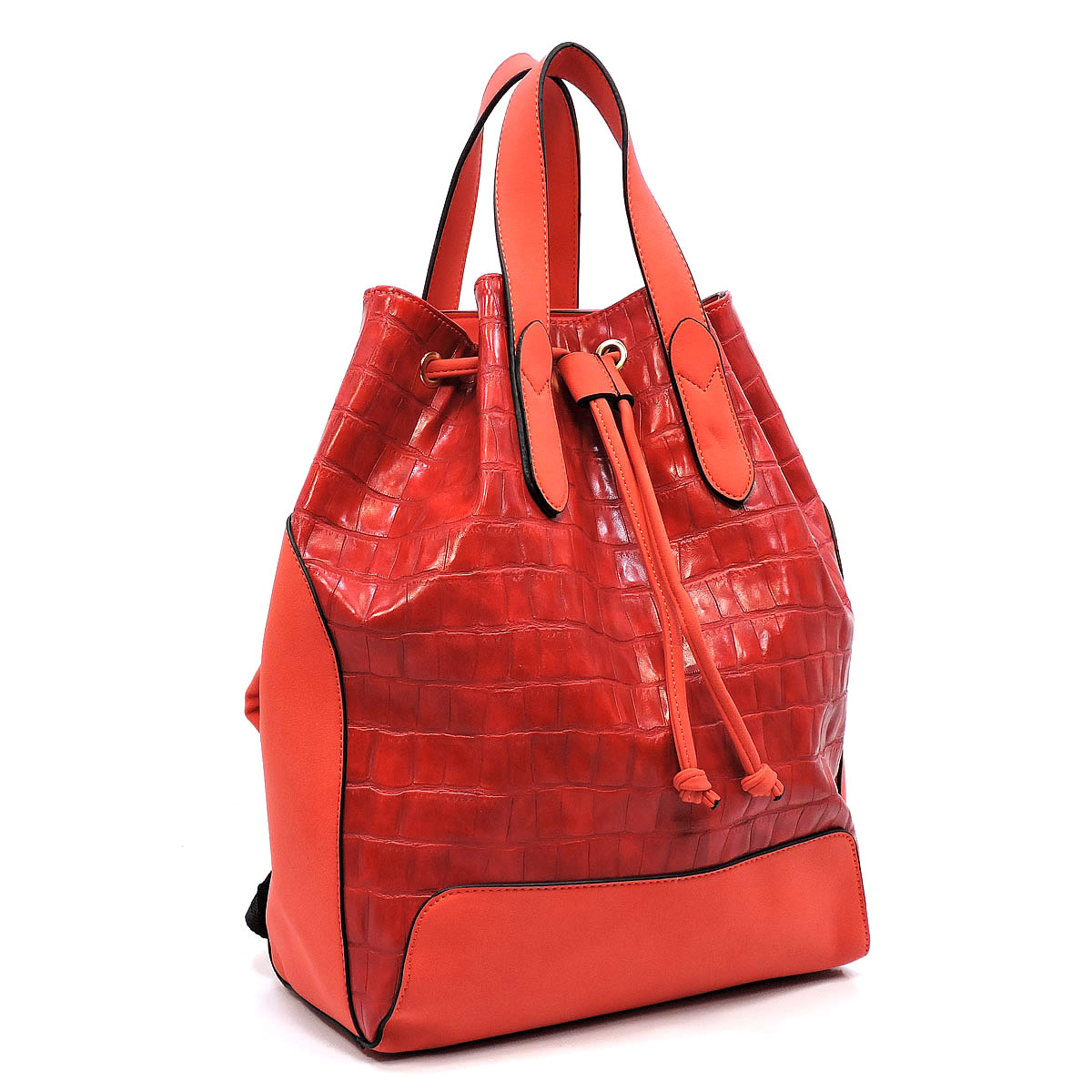 Expressions Jewelry & Accessories » Blog Archive » Red croc side backpack